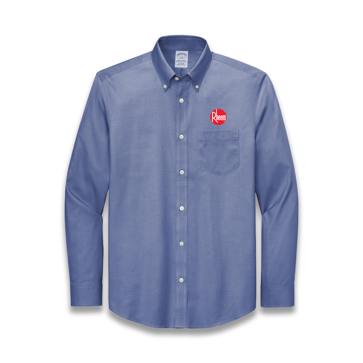 Rheem® | Brooks Brothers® - Wrinkle Free Stretch Pinpoint Shirt – Rheem ...