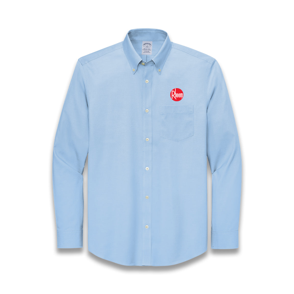Rheem® | Brooks Brothers® - Wrinkle Free Stretch Pinpoint Shirt – Rheem ...